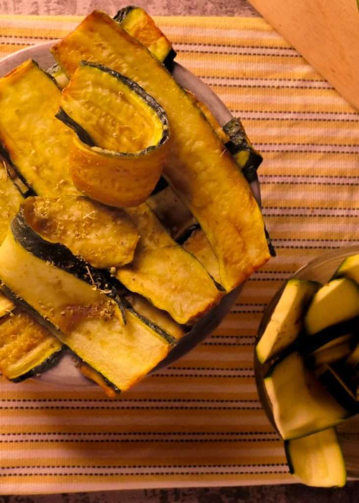 Courgettes frites - Recettes d'une Crétoise